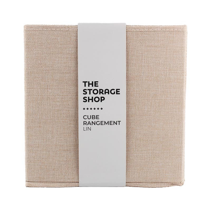 Cube rangement lin