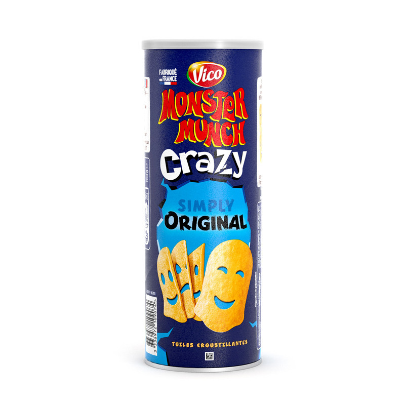 Chips tuiles monster munch crazy