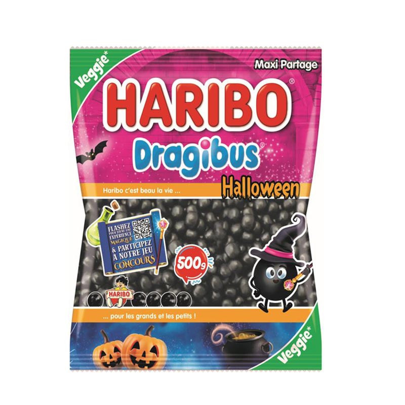 Dragibus noir halloween 500g