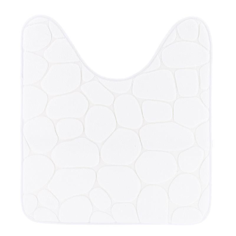 Tapis contour blanc