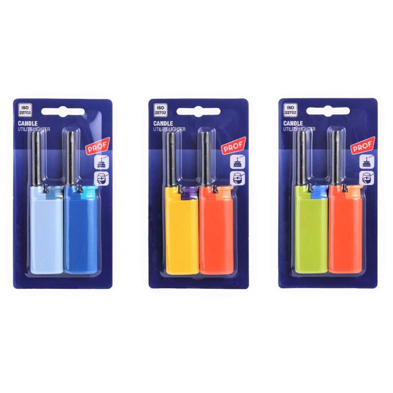 Set 2 briquets flamme classique